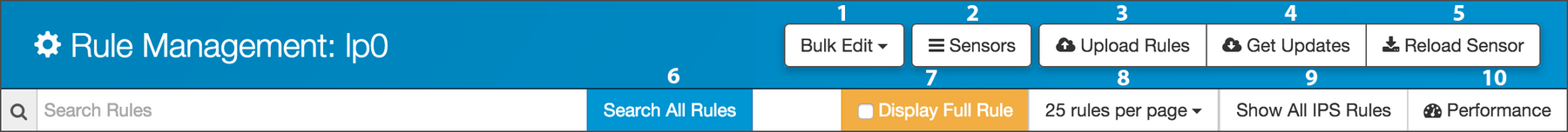 Rules Management Interface The Metaflows Security System Documentation